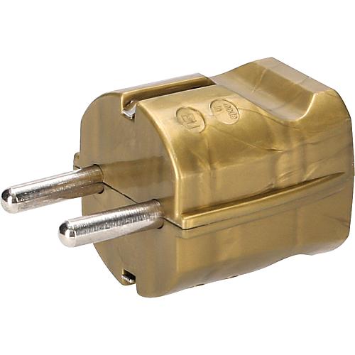 eltric - Standard-Stecker gold