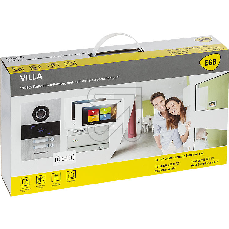 eltric - Aktionspaket 'EGB Villa 2 Familien Türstation Set'