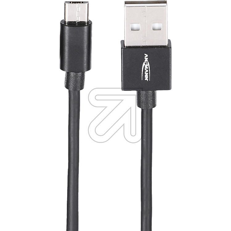 eltric - USB 2.0 Daten- und Ladekabel A Stecker - Micro Stecker