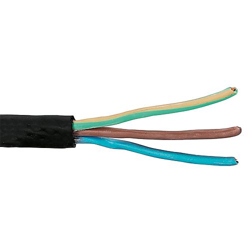 eltric - H07RN-F 3G1,5 Titanex schwarz 50m Ringe BauPVO-EN 50575 ...