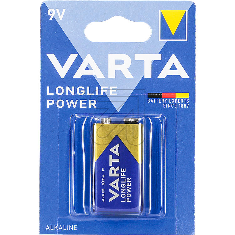 eltric - VARTA LONGLIFE Power 9V 4922121411 (E-Block)