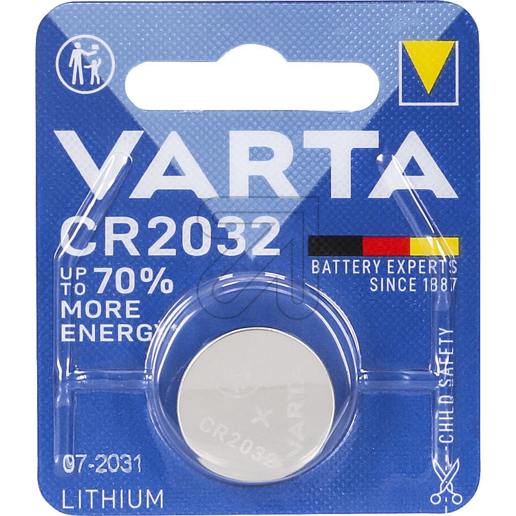 eltric - Lithium-Zelle Varta CR 2032