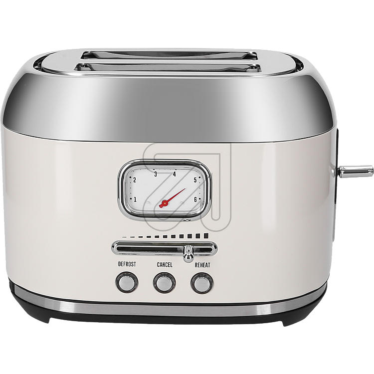 eltric - Edelstahl-Toaster beige MS-120 SC 'Muse'